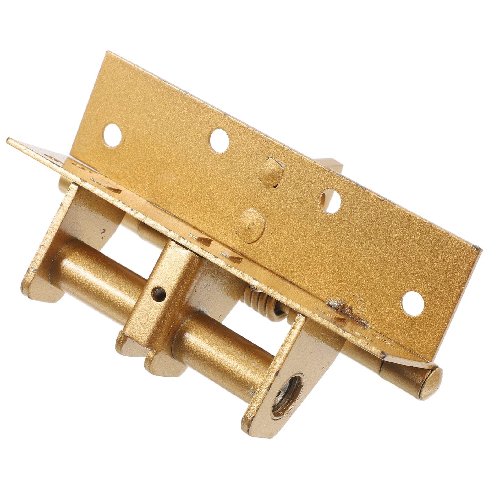 Masteelf Gold Invisible Hinge for Wood and Metal Doors 90 Degree Auto ...