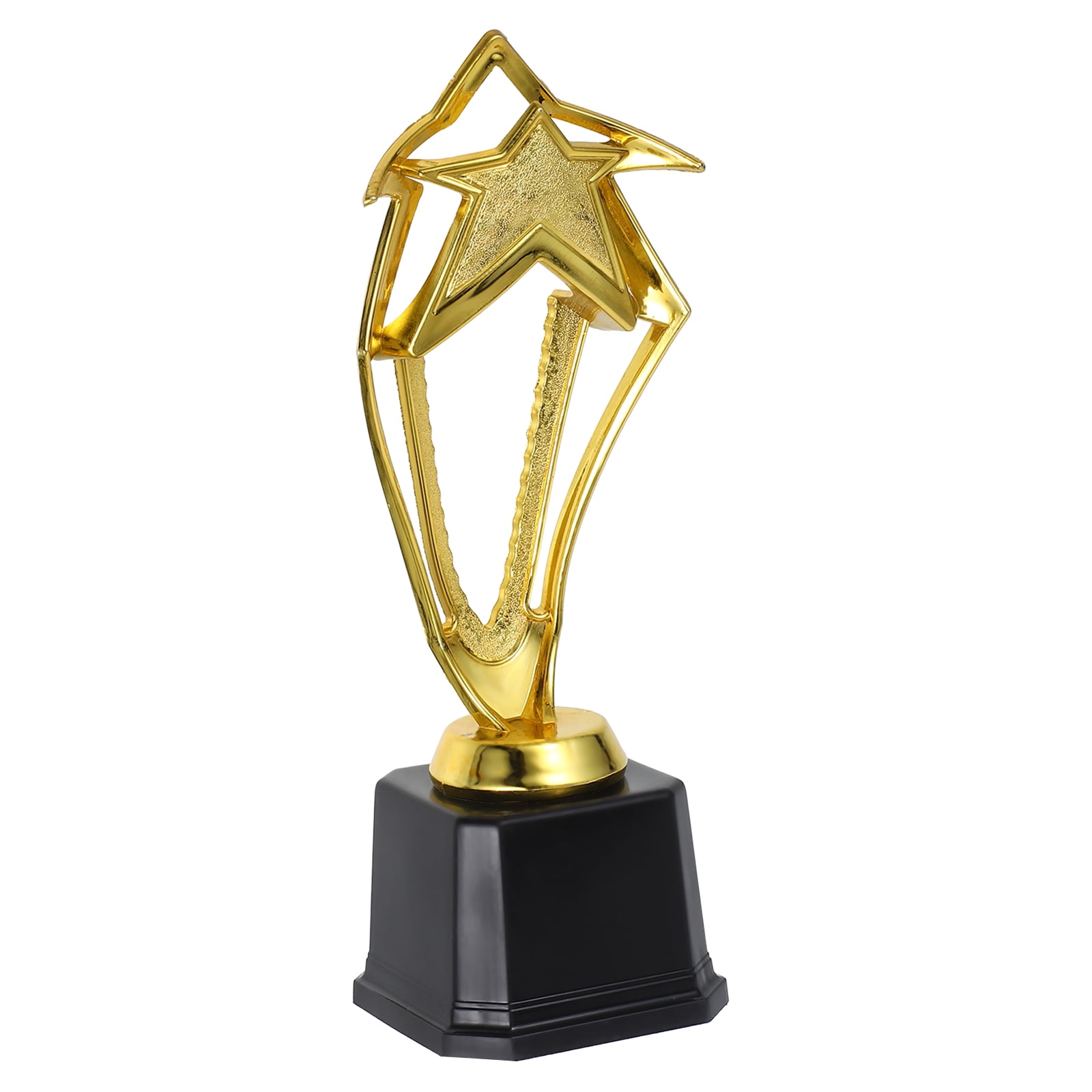 Masteelf Golden 23.5cm Hollow out Star Design Award Trophy Plastic ...
