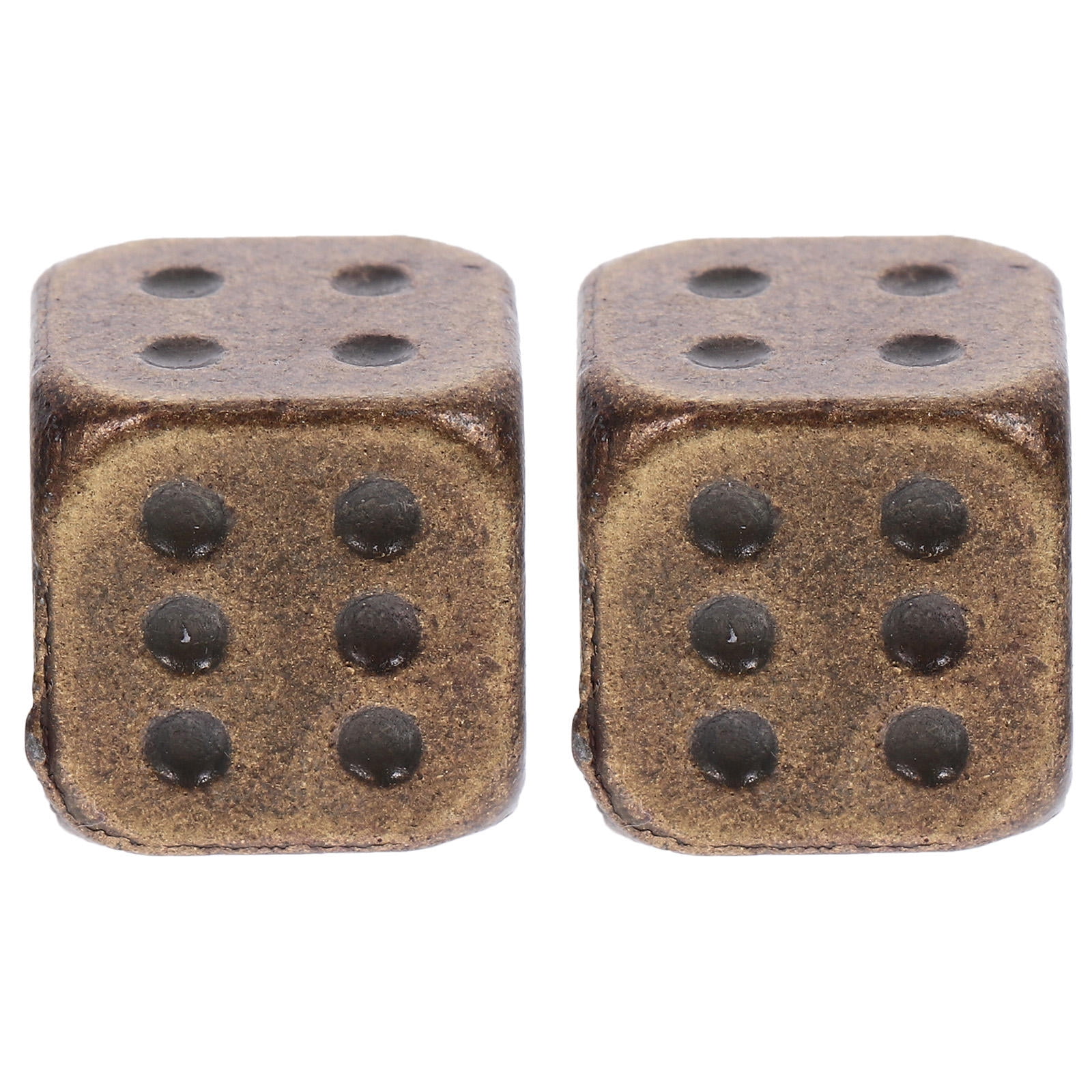 Masteelf Golden Metal Dice for Game Using Lightweight and Compact Dice ...