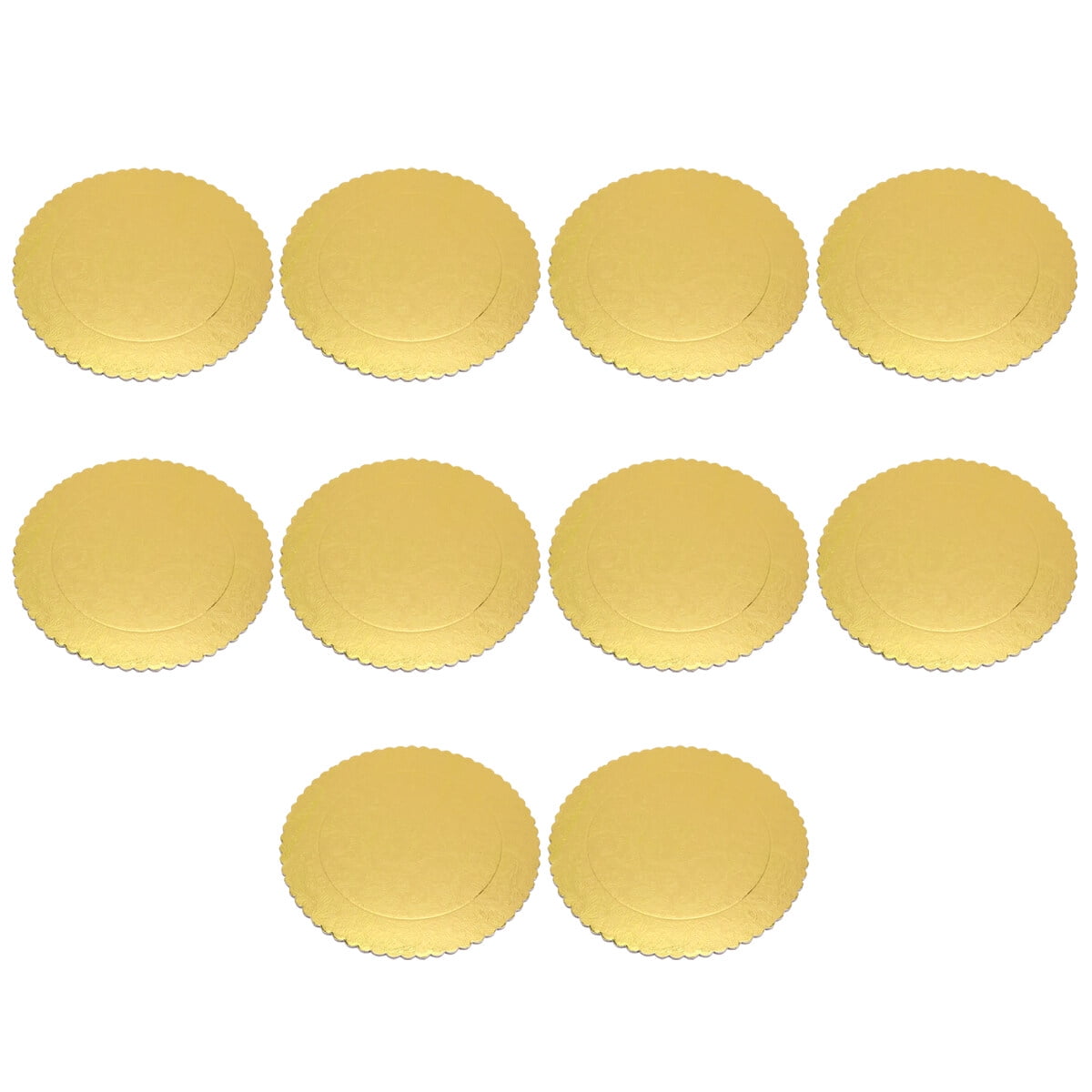 Masteelf Golden Round Cake Base Pads for Cake Making with Ideal for ...