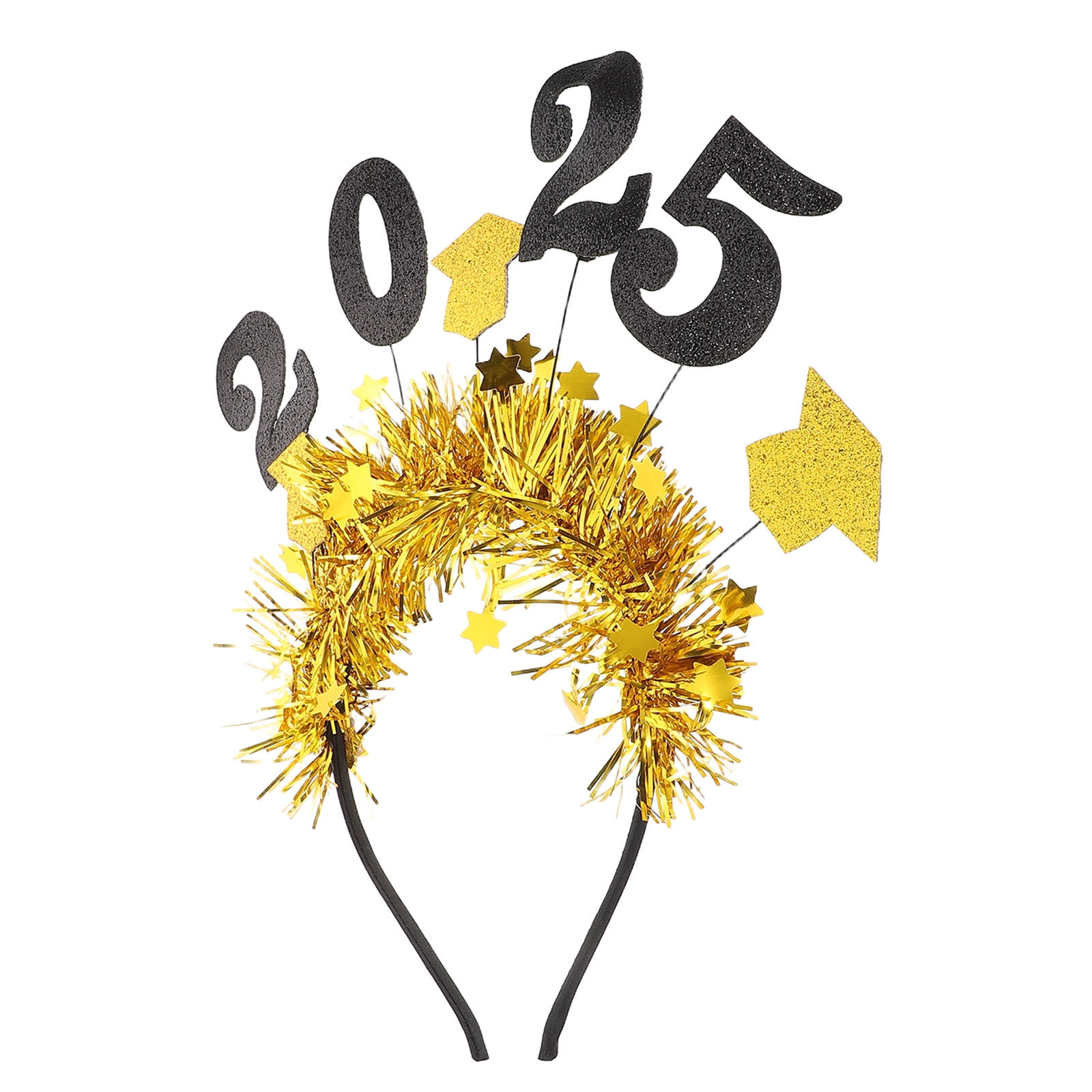 Masteelf Graduation Cap Headband Glitter Sequins Bachelor Cap Headband ...