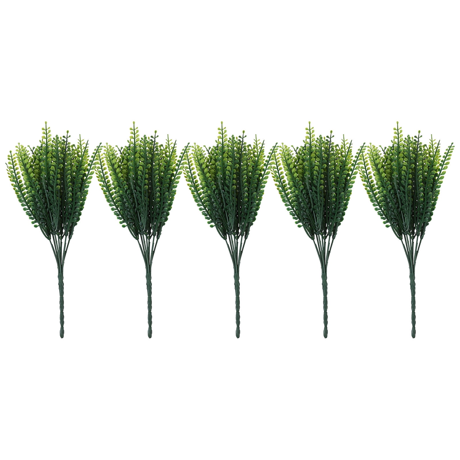 Masteelf Green Artificial Plant Stems for Decoration Realistic Plastic ...