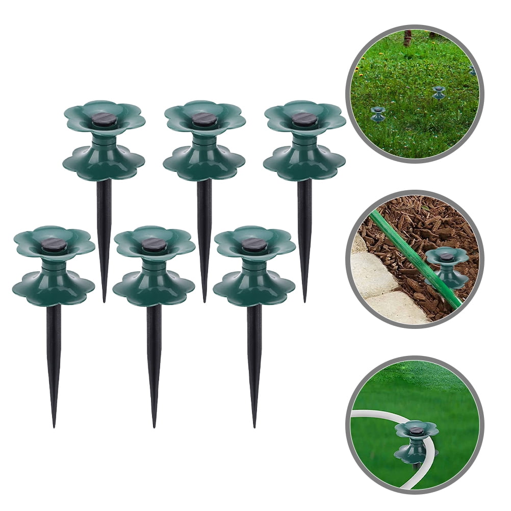 Masteelf Green Garden Hose Guide Spike Made of PP Material for ...