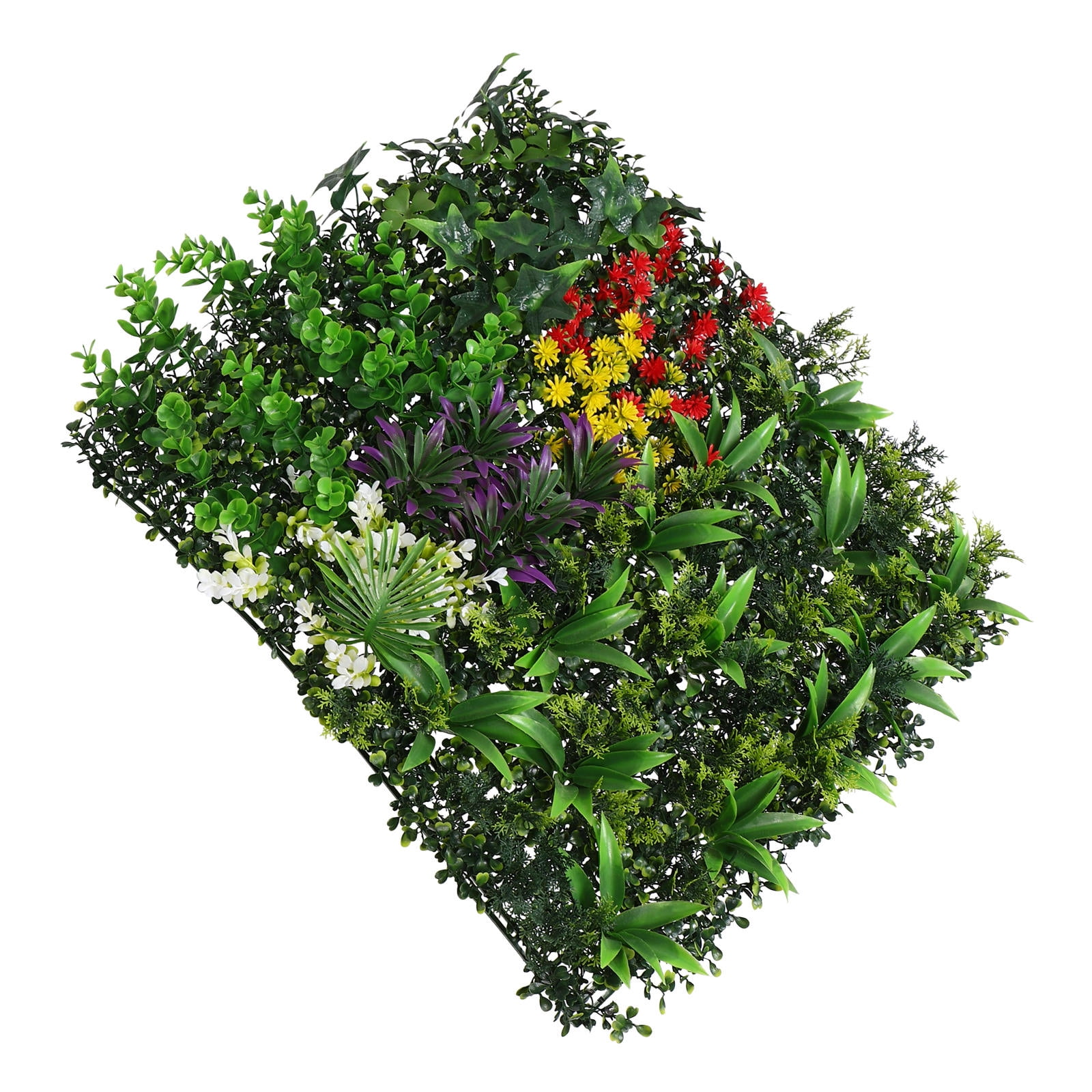 Masteelf Greenery Boxwood Panels Faux Grass Privacy Screen Grass Wall ...