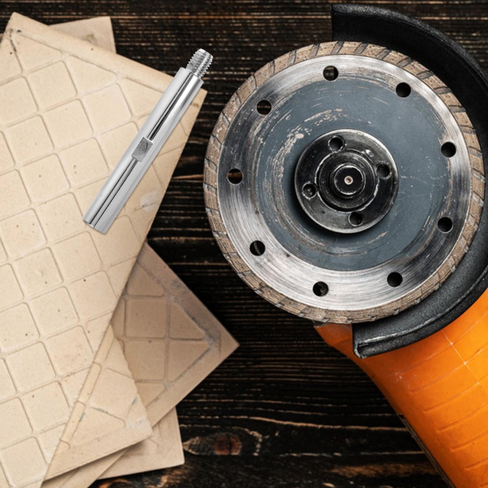 Masteelf Grinder Connecting Rod Thread Rotary Polisher Extension Shaft ...