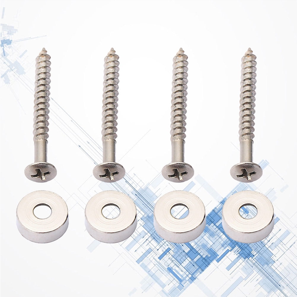 Masteelf Guitar Neck Joint Bushings Bolt Set of 4 Matching Screws for ...