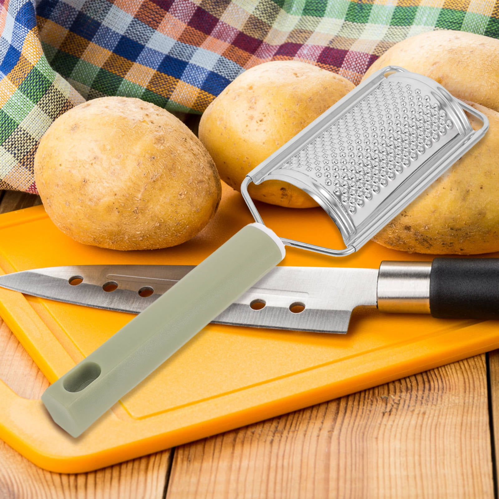 Masteelf Handheld Cheese Grater Stainless Steel Kitchen Vegetable ...