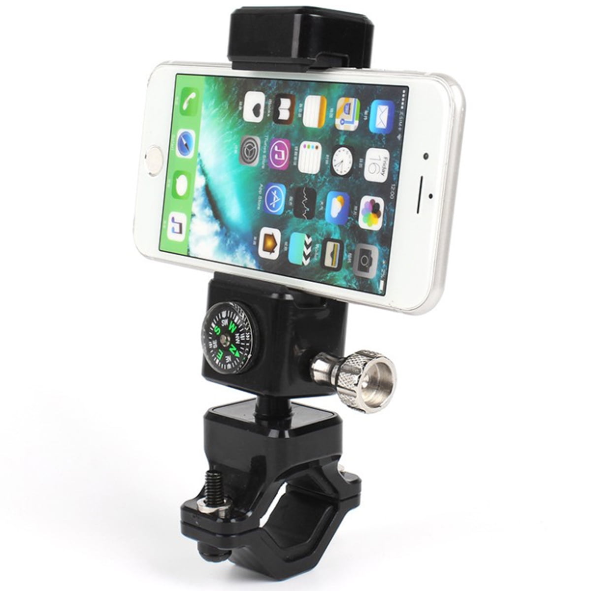 Masteelf Handlebars Holder for Bike with Compass - Walmart.com