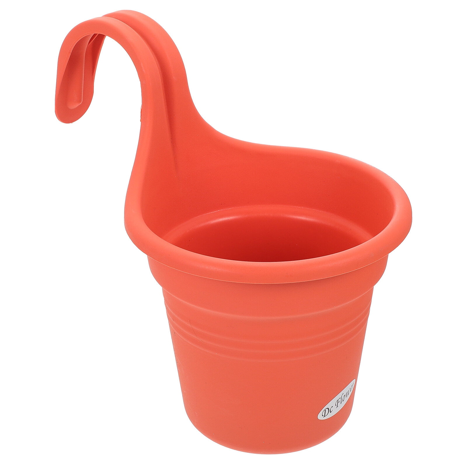 Masteelf Hanging Flower Bucket Basket Railing Pots Indoor Plants ...