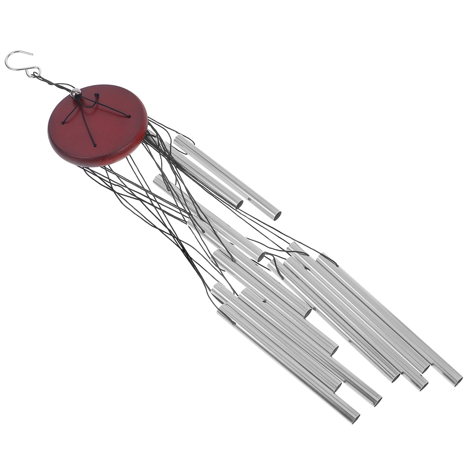 Masteelf Hanging Garden Ornaments Metallic Aluminum Tube Wind Chimes - Walmart.com