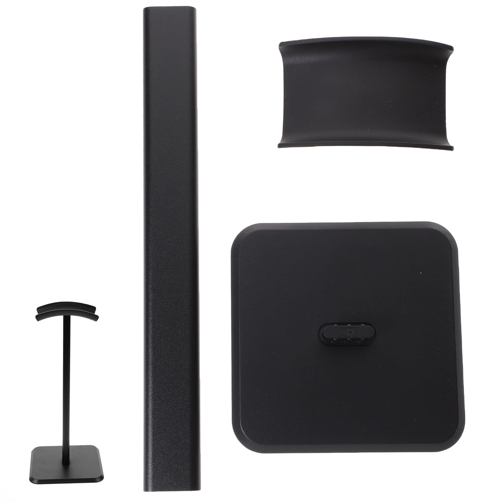 IDEANATEGRATE Detachable Headphone Display Headset Stand ABS Black 1 ...