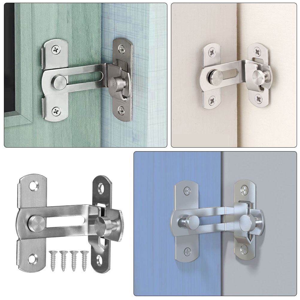 Masteelf Heavy Duty Metal Door Latch Door Security Latch Sliding Barn ...