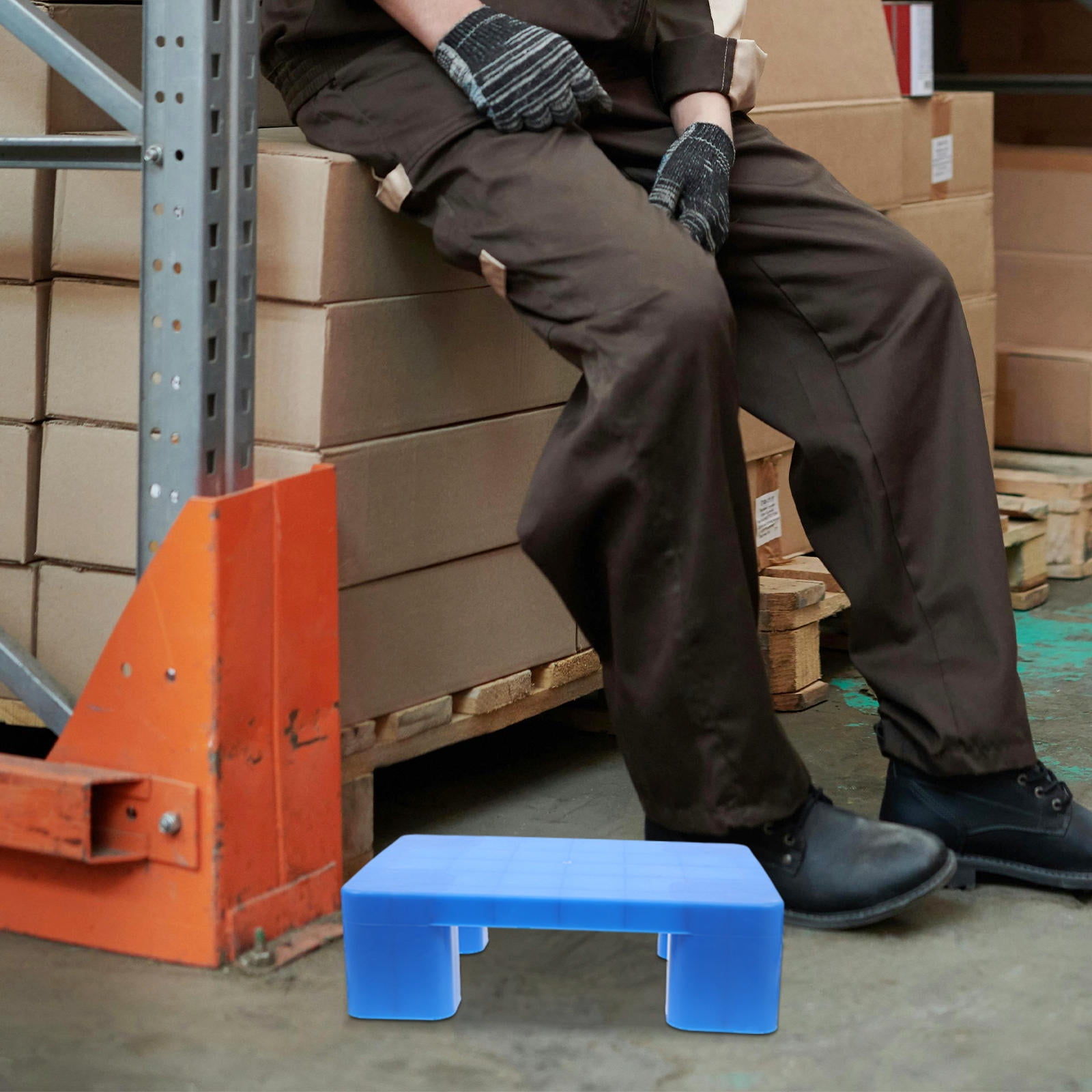 Masteelf Heavy Duty Plastic Pallet for Warehouse Garage Basement ...