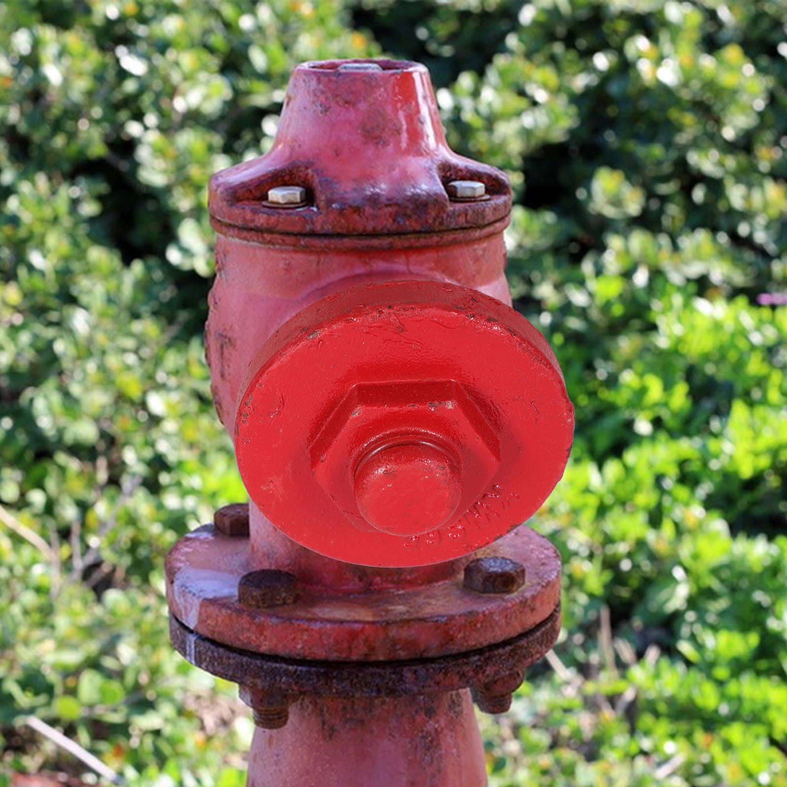 Masteelf Heavy Duty Replacement Iron Fire Hydrant Cap with Threads Fire ...