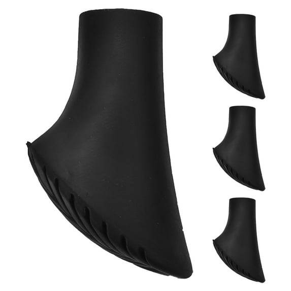 Masteelf Heavy Duty Silicone Hiking Pole Tips Replacement Non Slip ...