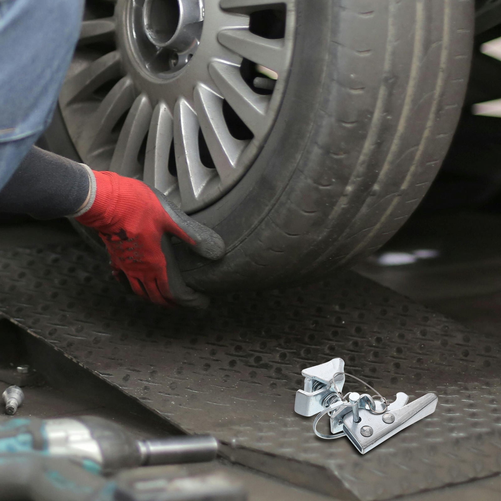 Masteelf Heavy Duty Trailer Coupler Replacement Latch Adapter Ball ...