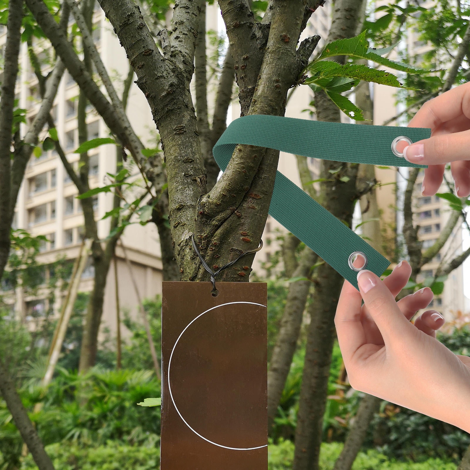 Masteelf Heavy Duty Tree Stake Kits, Tree Stakes For Young Trees ...