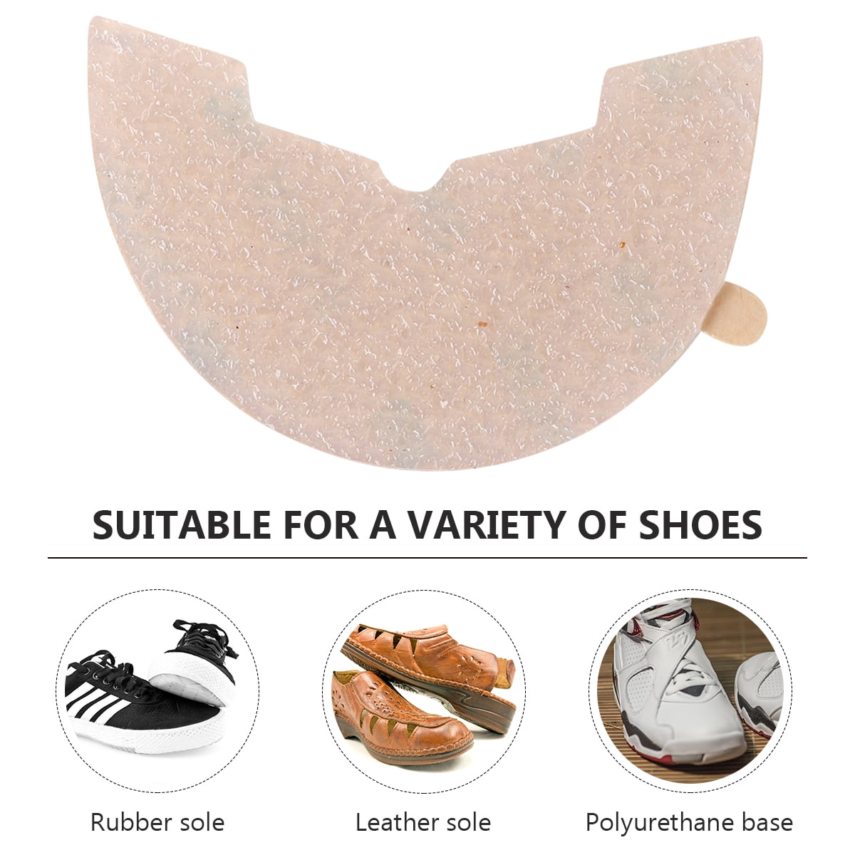Masteelf Heel Protectors Shoe Slip Grip Exercise Stickers Nail Fitness ...