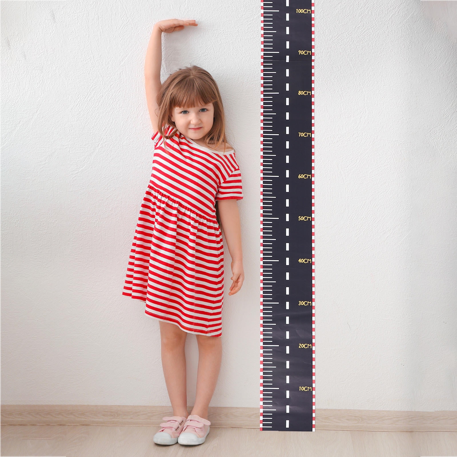 Masteelf Height Measurement Wall Sticker Kids Car Growth Chart Wall ...