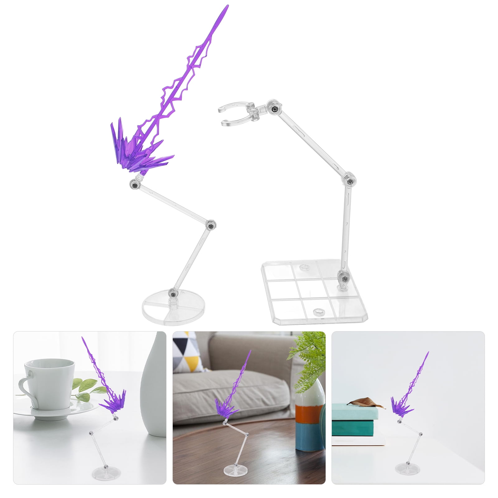 Masteelf Hemoton 1 Set Anime Model Stand With Energy Effect Action ...