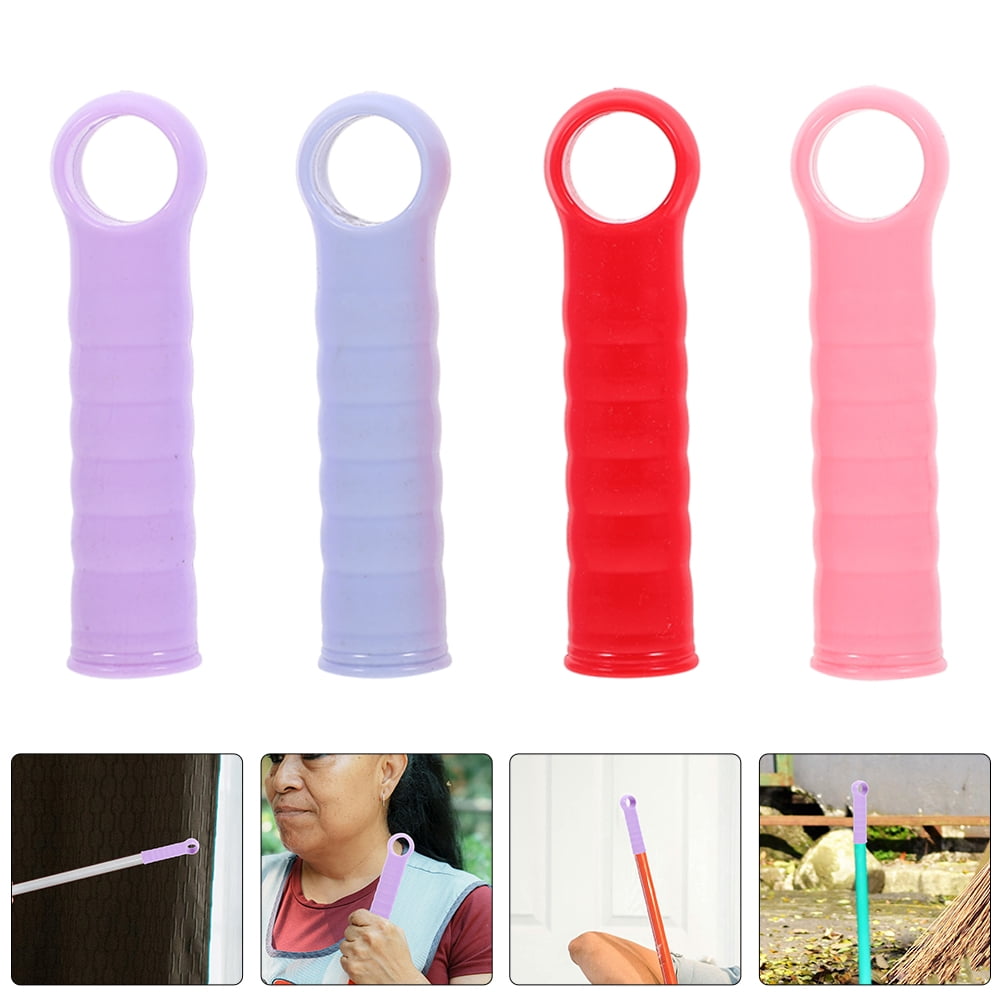 Masteelf Hemoton 8pcs Broom Handle Grip Mop End Cap Comfortable Plastic ...