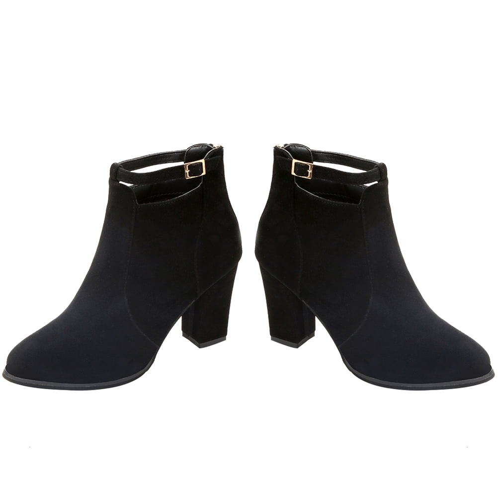 Masteelf High Heel Pumps Flexible Fabric Shoes White Heels for Winter ...