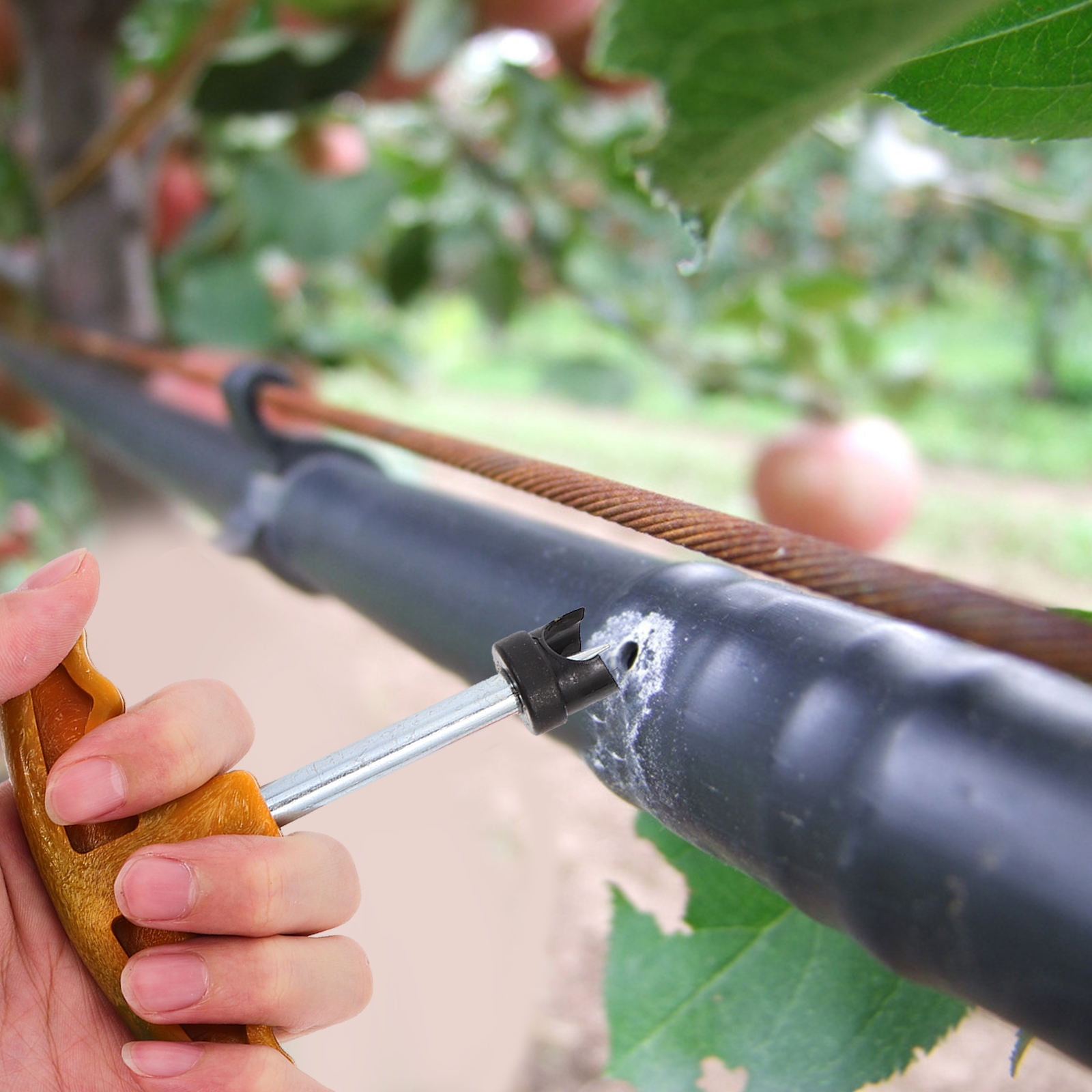 Masteelf Hole Punch Tool Irrigation Tube Puncher Hole Puncher 16mm ...