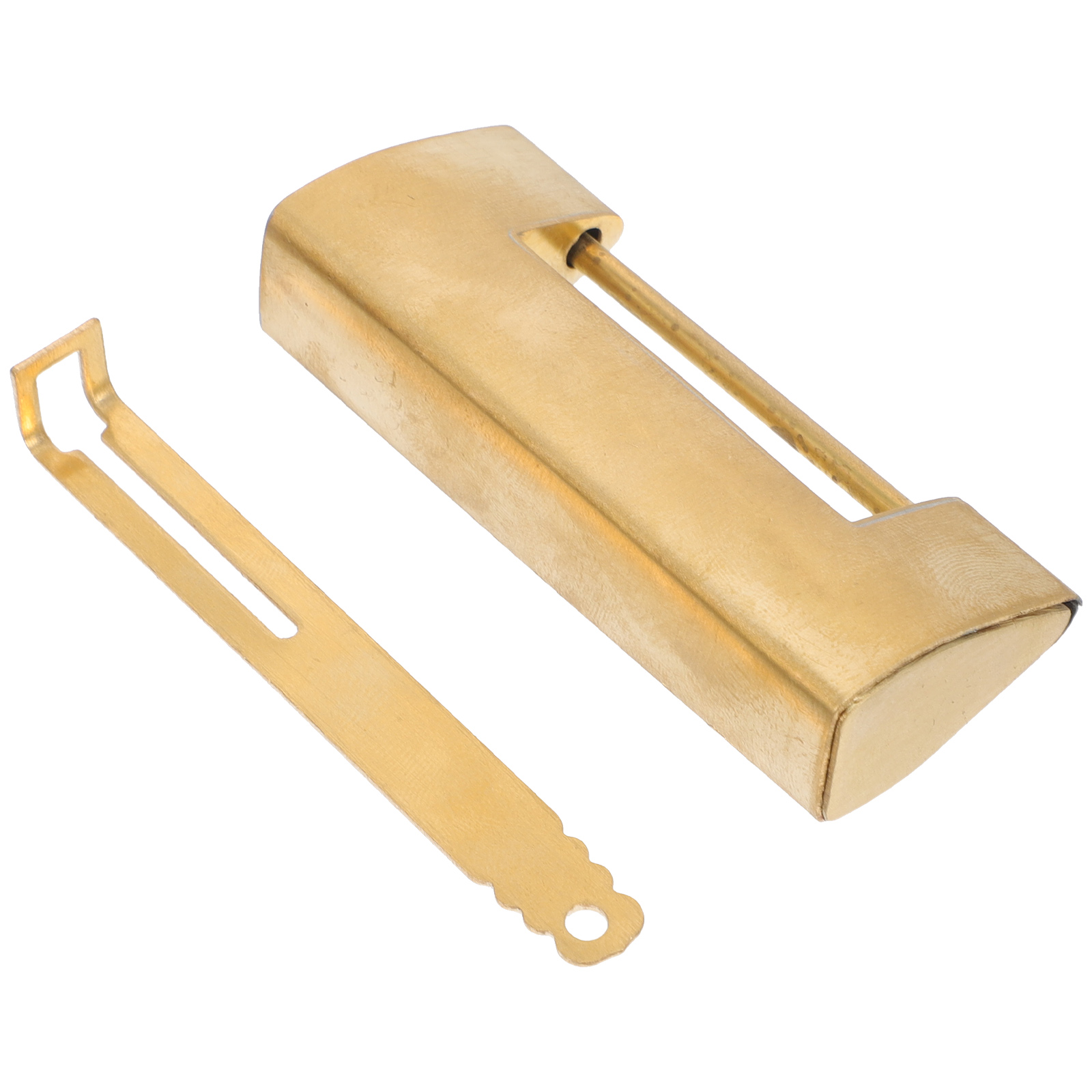 Golden Copper Padlock for Box Retro Style with Key Small Size Fits ...