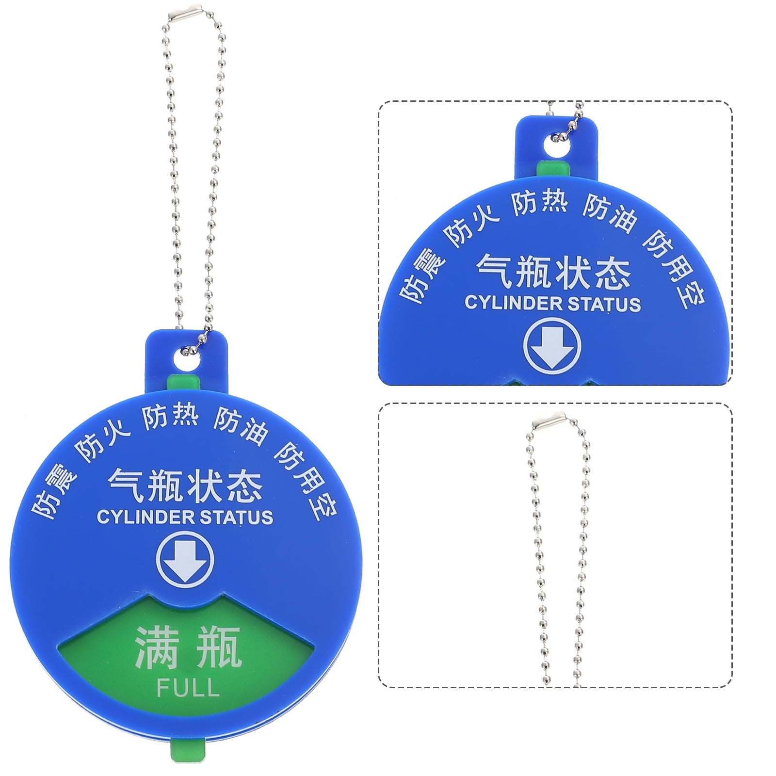 SWETRACE Oxygen Cylinder Status Identification Plate Acrylic 1Pack ...