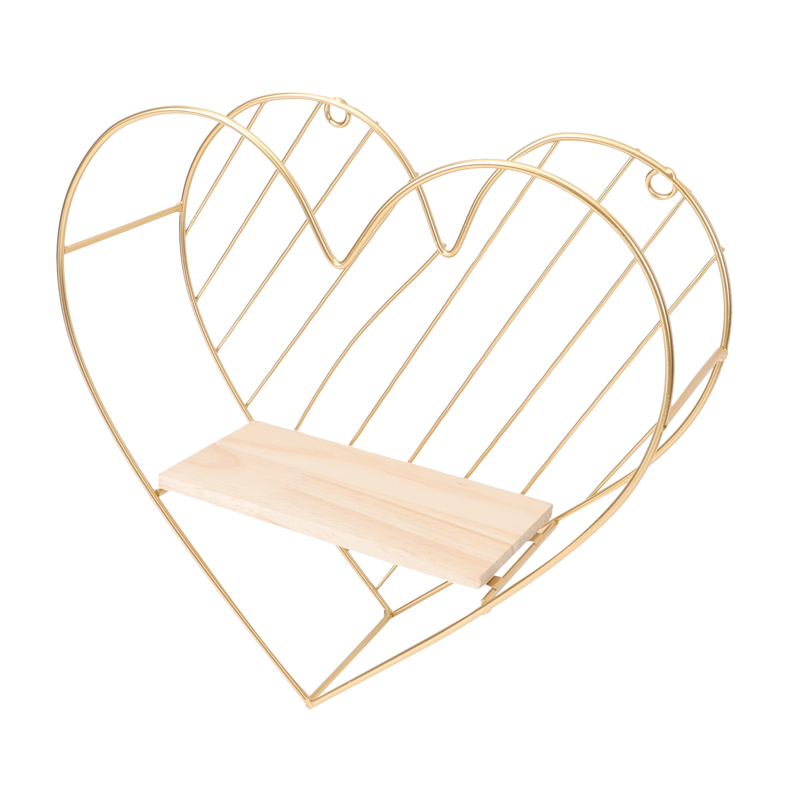 Masteelf House Shelf Heart Bracket Ornament Holder Display Stand Wall ...