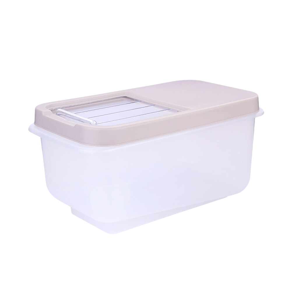 Masteelf Household Sealed - Rice Bucket Storage Box Plastic Moisture ...