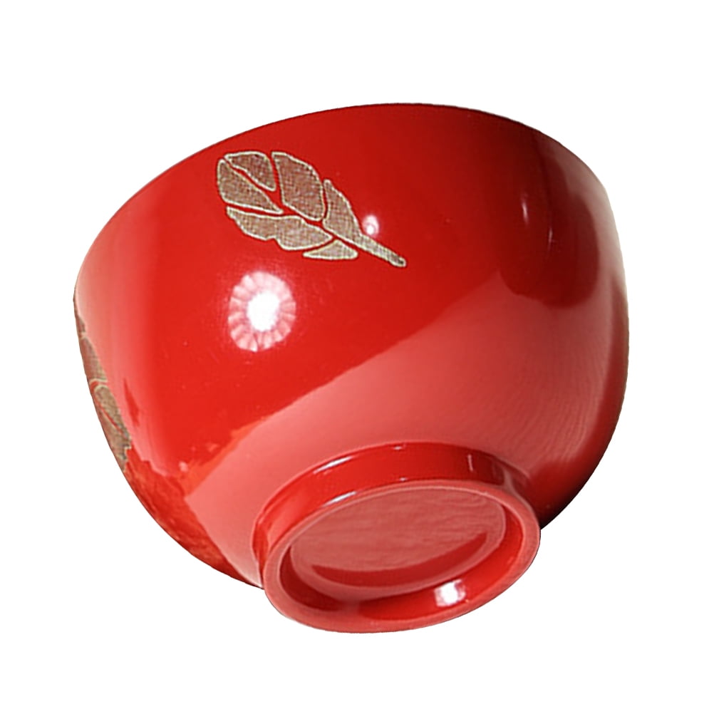 Masteelf Household Wood Rice Bowl Japanese Style Food Bowl Couple Bowl ...