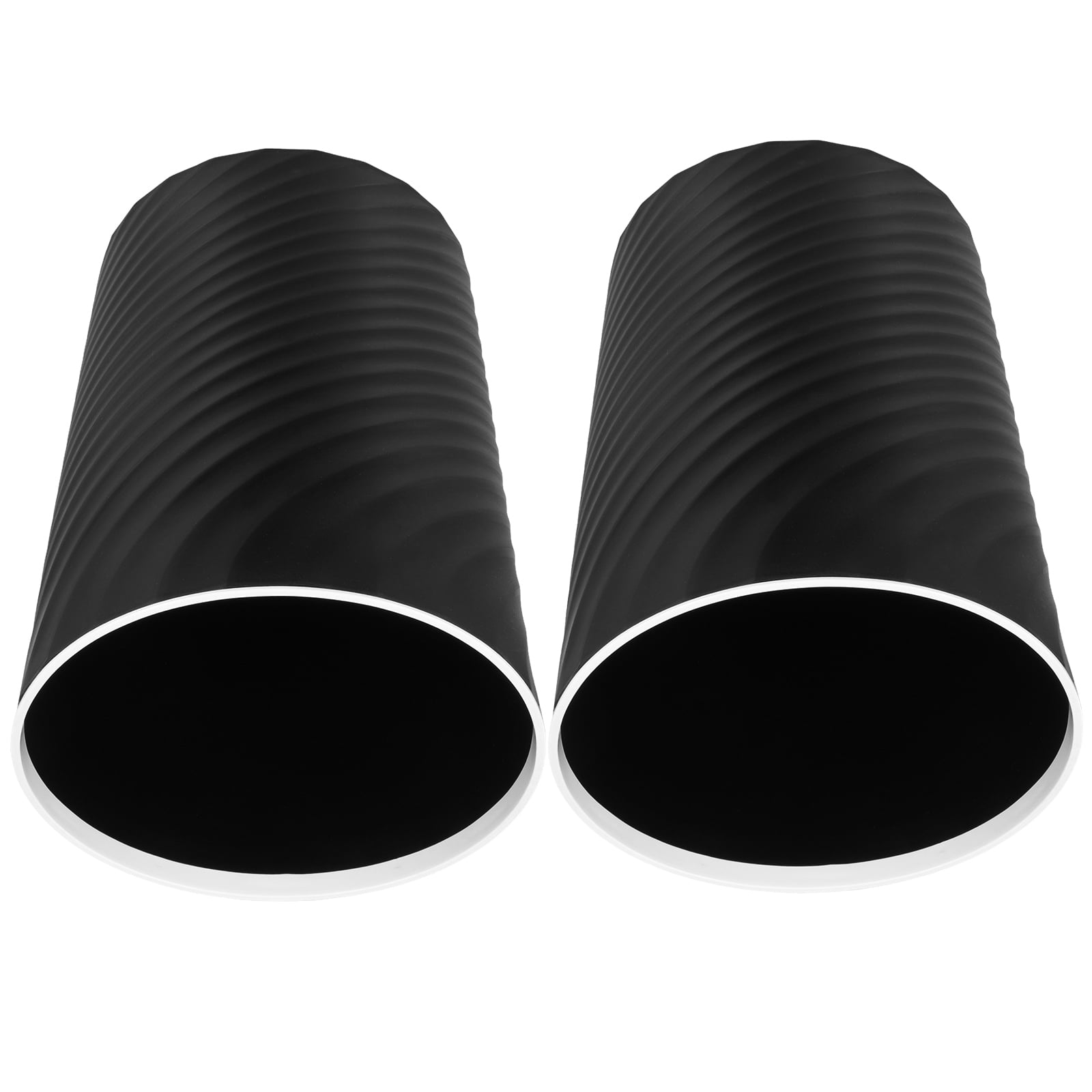 Masteelf Indoor Garbage Bins for Kitchen Threaded Trash Can Office ...