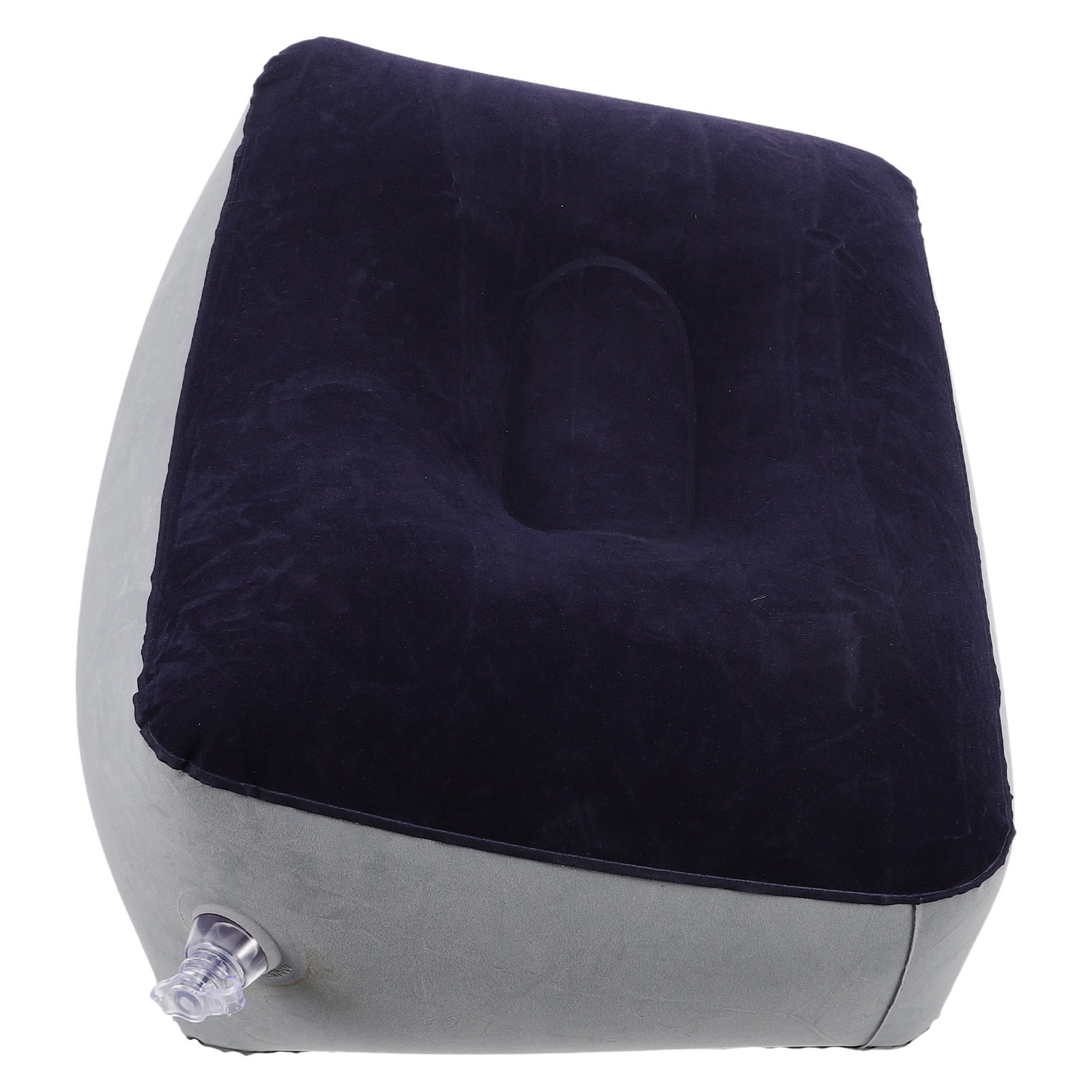 Masteelf FRCOLOR Flocking Inflatable Foot Rest Portable Step Stool ...