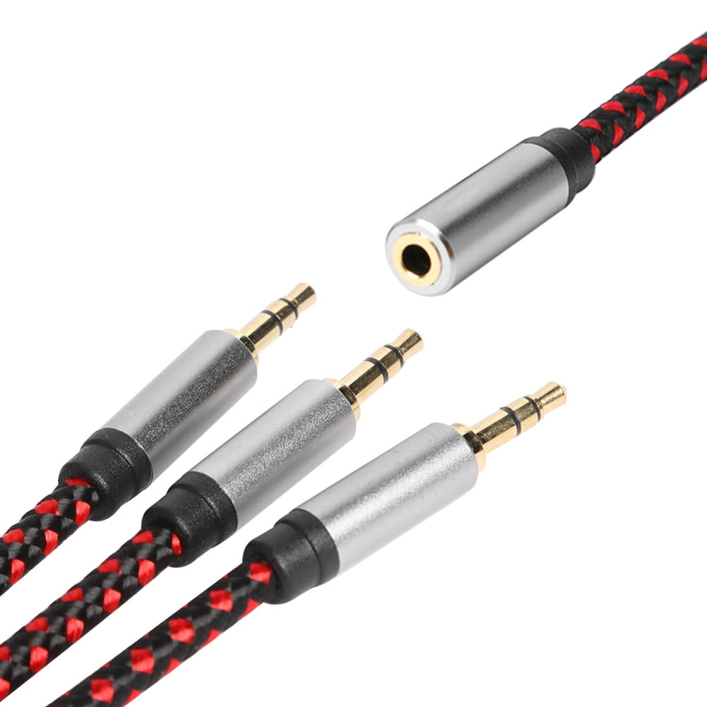 Masteelf Instrument Cable Headphone Sharing Line Audio Connecting Cable ...