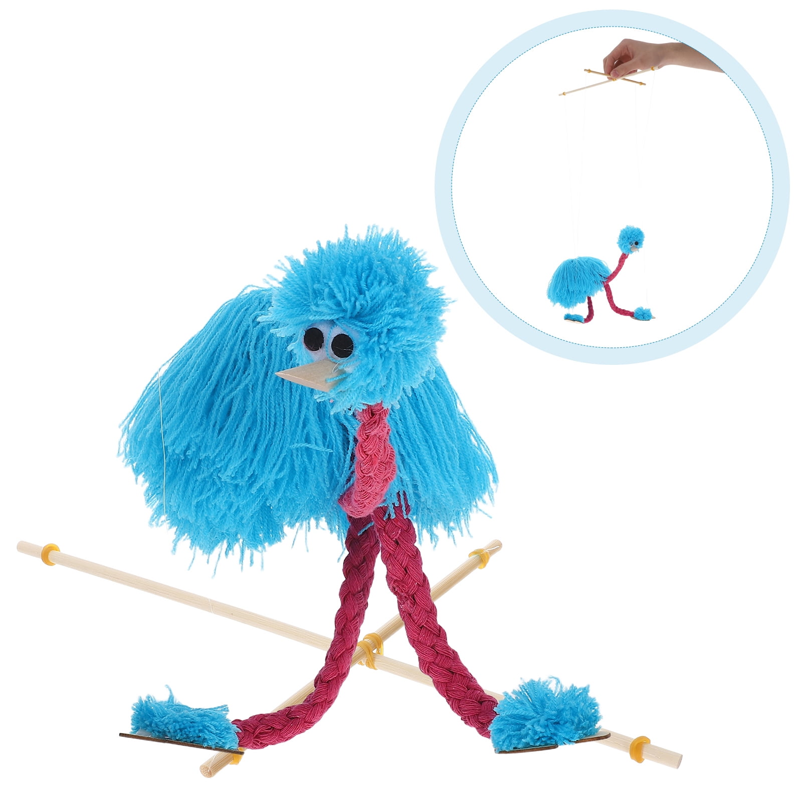 Masteelf Interactive Animal Marionette Yarn Puppet Toy for Babies and ...