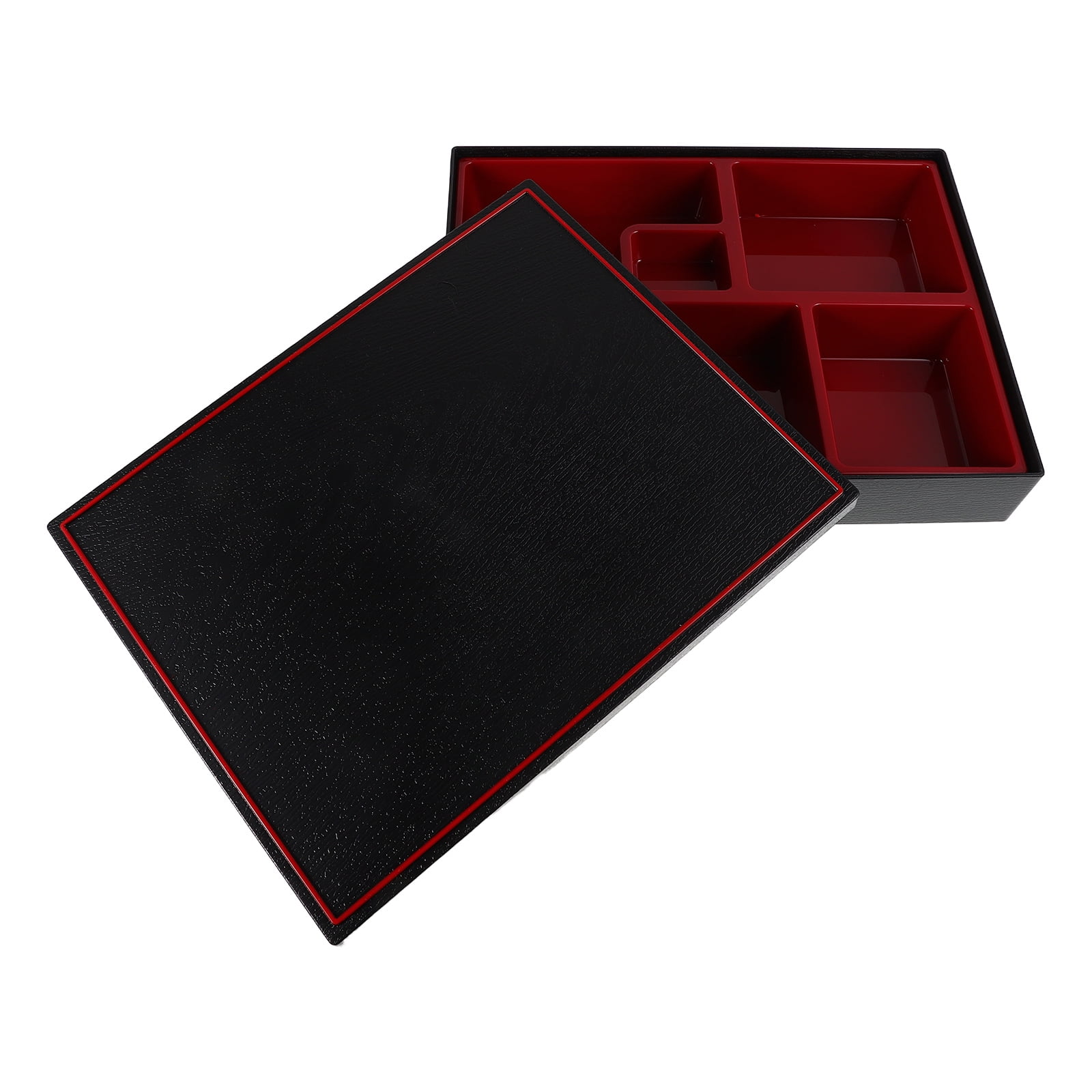 Masteelf Japanese Six-Compartment Bento Lunch Box Sushi Container For ...