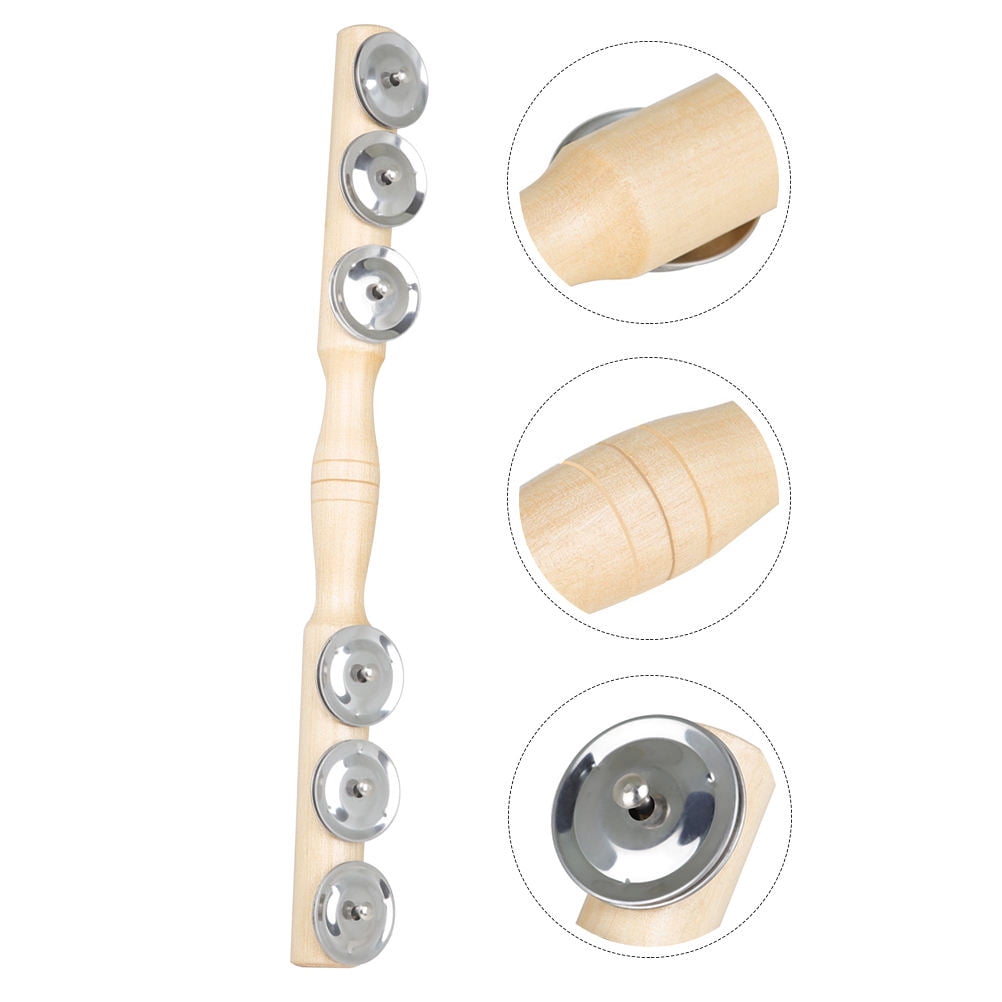 CTIRCHIU Kids Jingle Bell Stick Toy Wood 1Pack 13.6x1.6x1.6in - Walmart.com