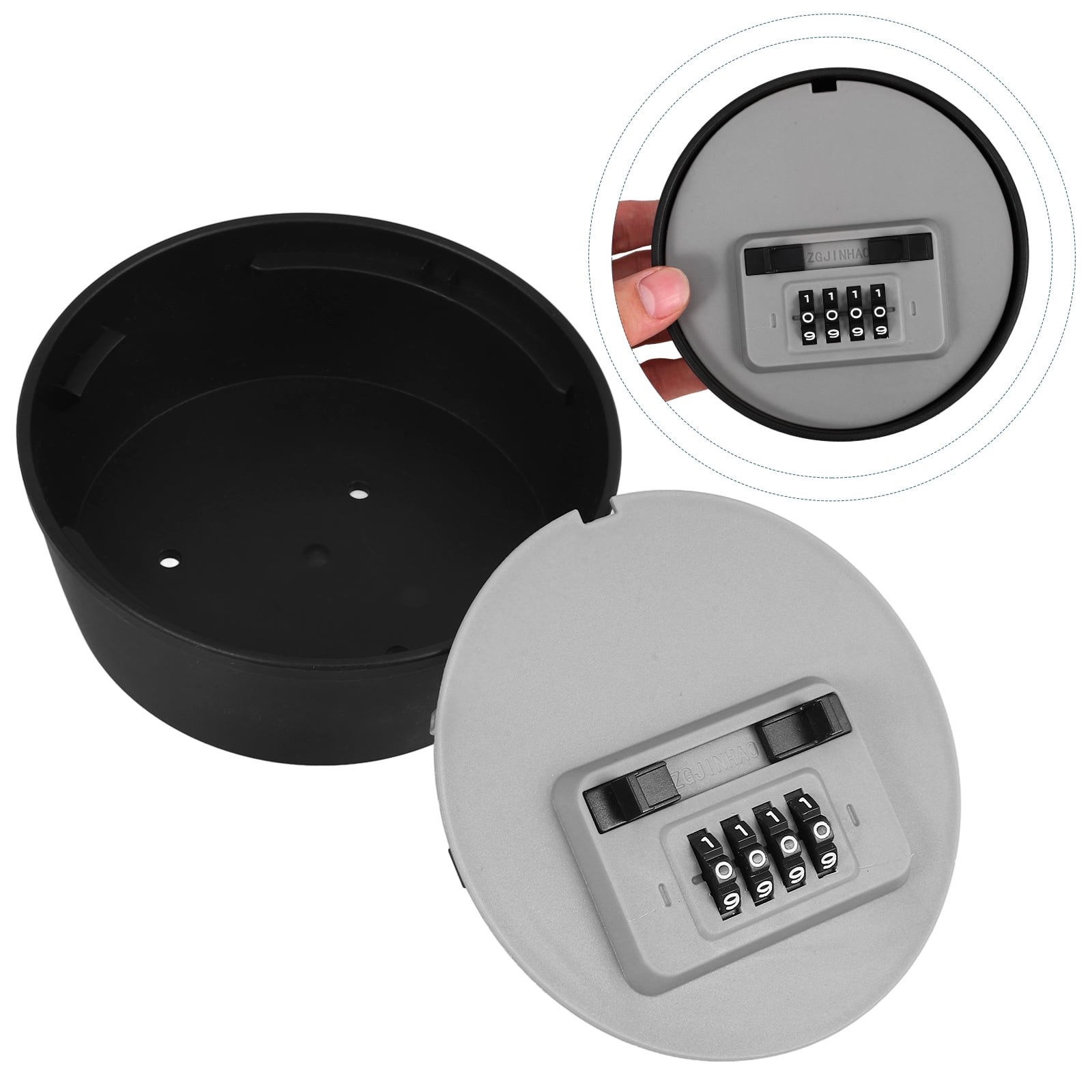 Masteelf Key Lock Box Safe Key Lock Box Portable Lock Box Security Keys ...