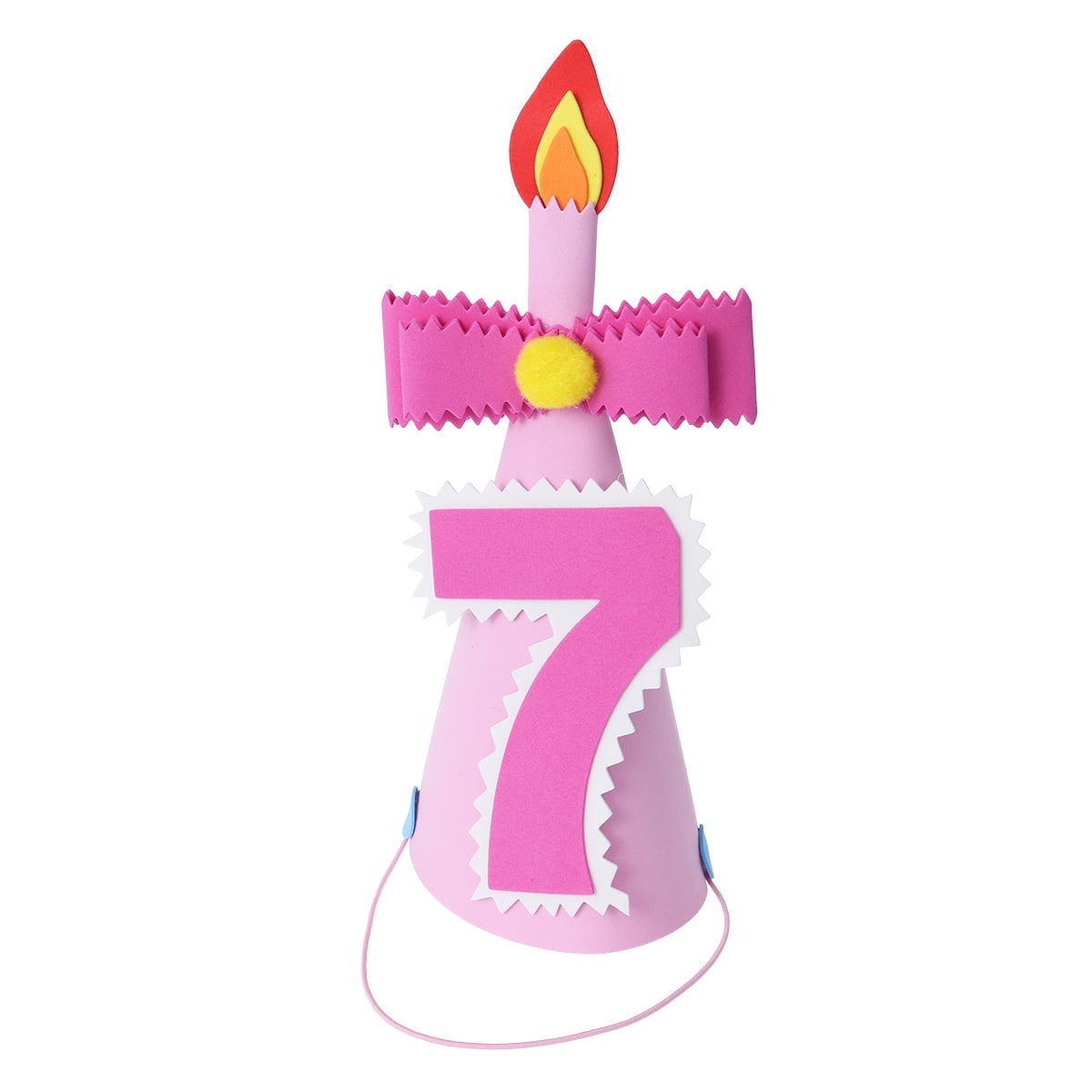 Masteelf Pink EVA Birthday Hat for Kids with Unique Design Perfect for ...