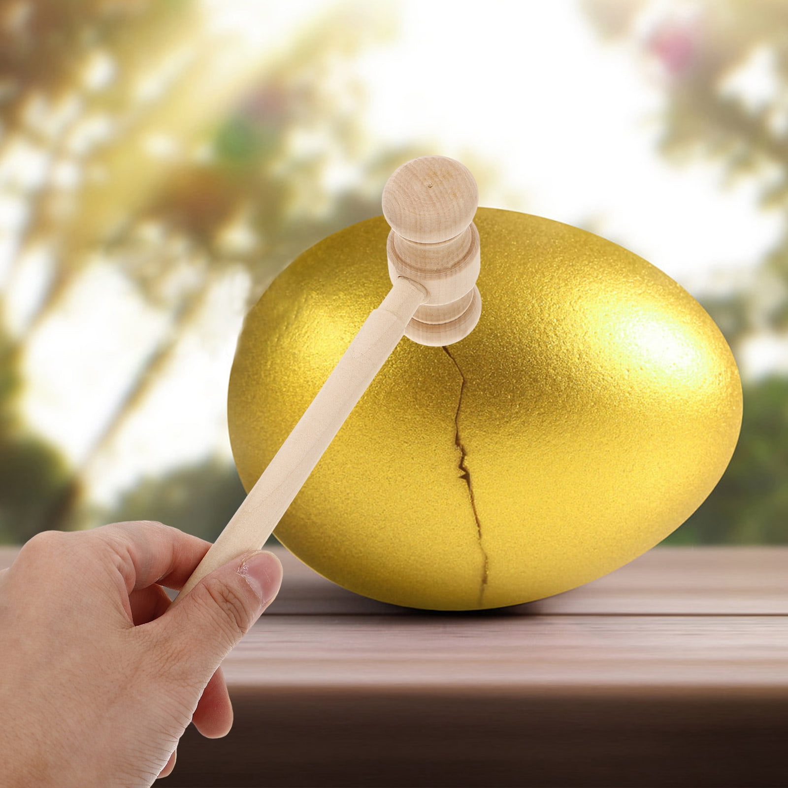 Masteelf Kid Wooden Gavel Toy Judge Hammer Small Wood Hammer Role Play ...