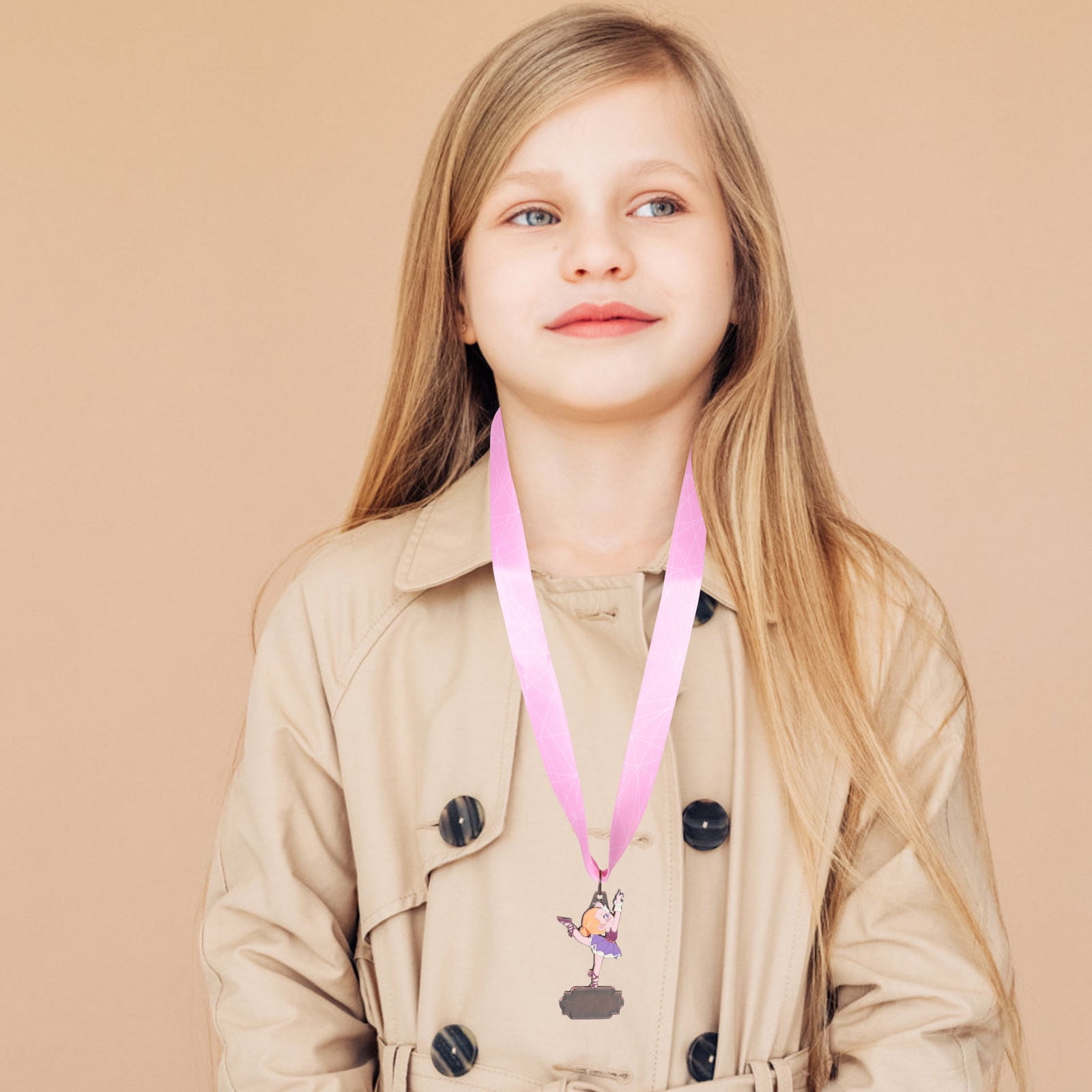 Masteelf Kids Ballet Competition Medals with Ribbon Fake Bronze Award ...
