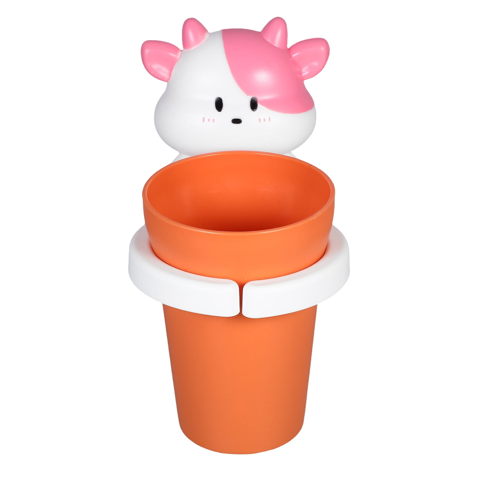 Masteelf Kids Cartoon Toothbrush Holder Cattle Figure Rinse Cup ...