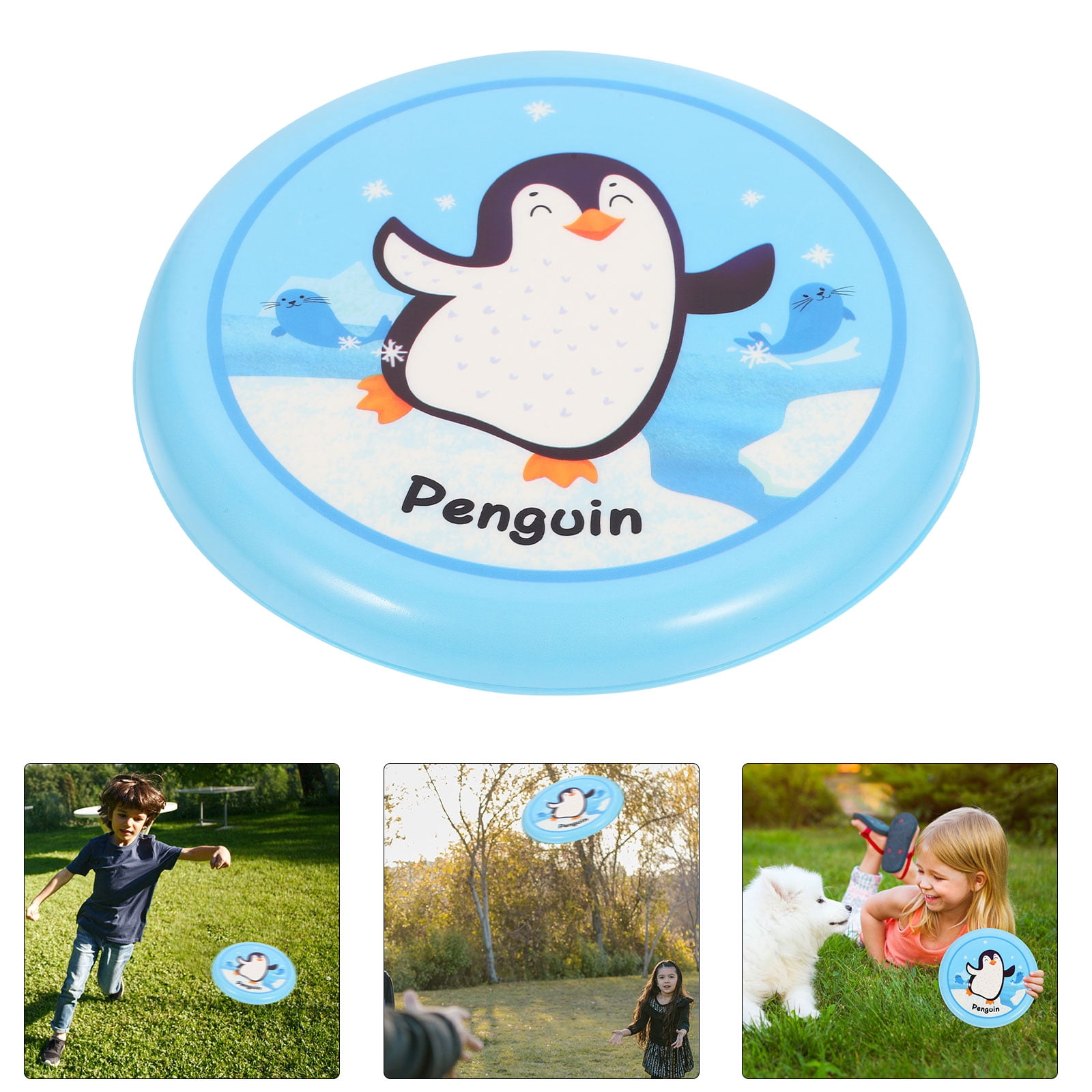 Masteelf Kids Flying Disc Toy Flexible Flying Disc Funny Flying Disc ...
