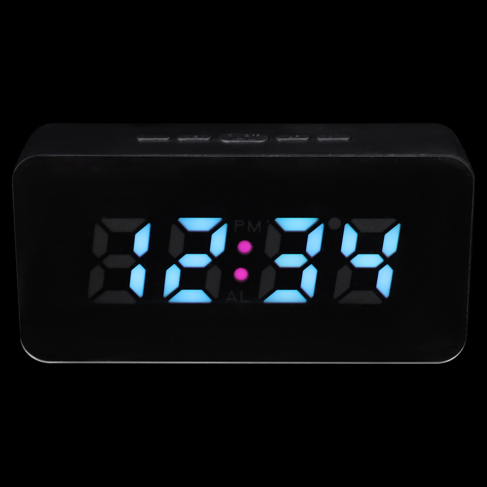 Masteelf Sturdy LED Clock with Adjustable Light and Large Digital ...