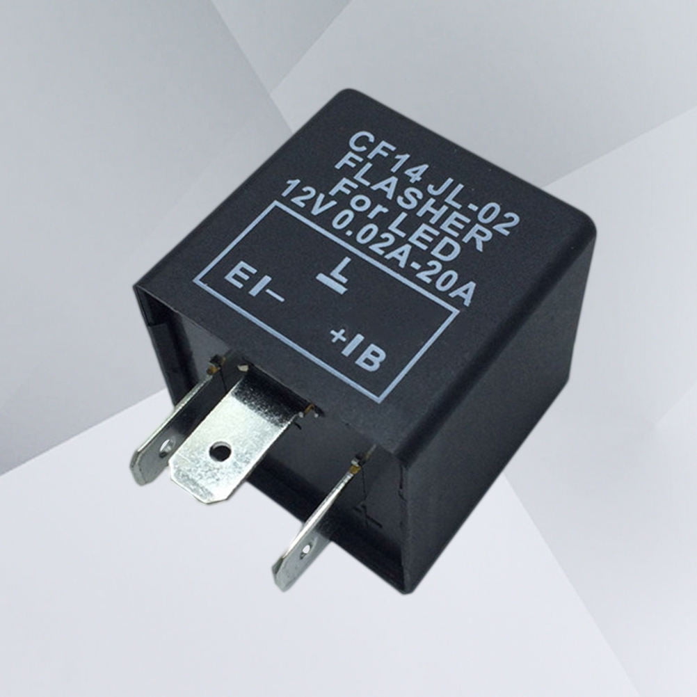 Masteelf LED Flasher for Car Use with Relay Output and Low Saturation ...