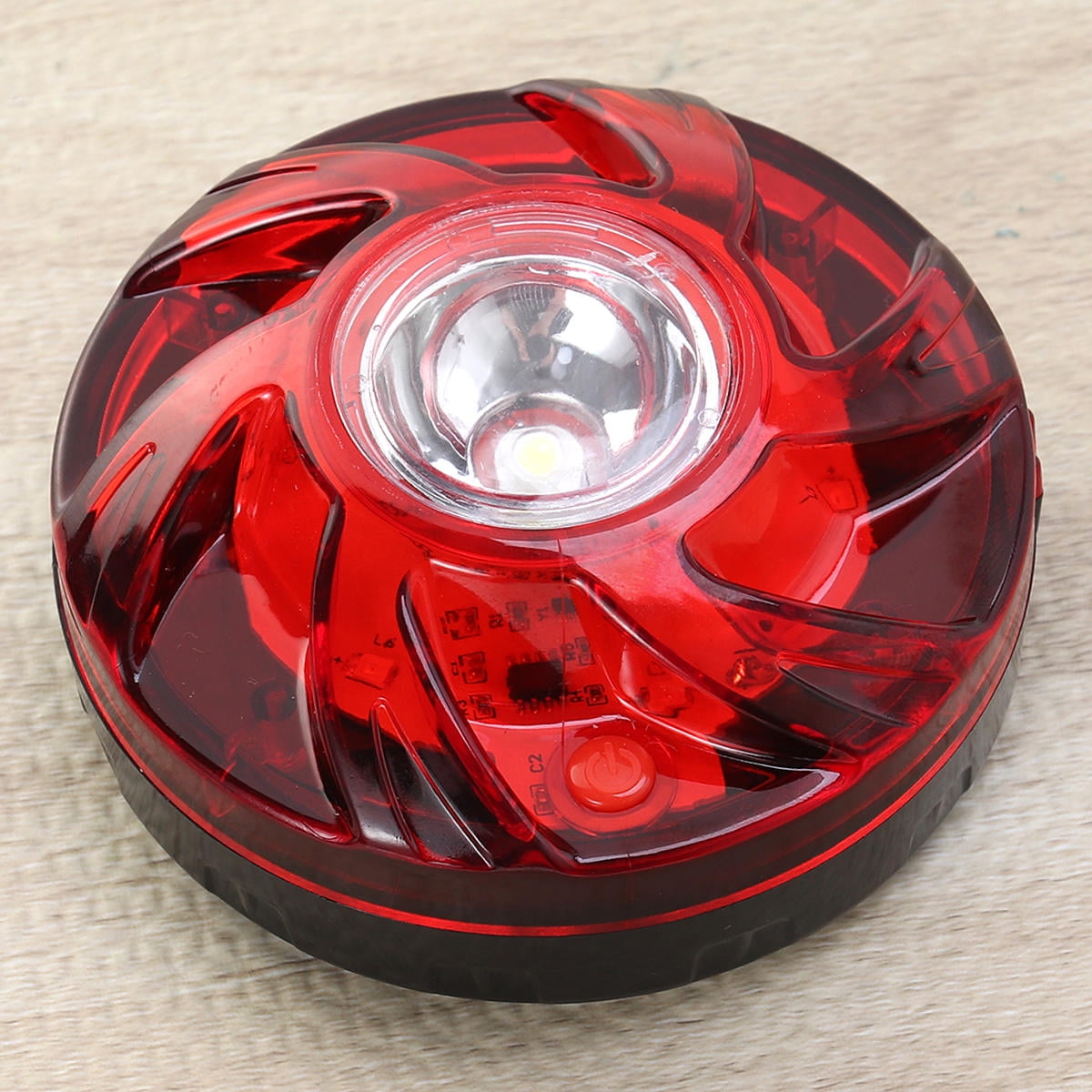 Masteelf LED Flashing Warning Light Caution Emergency Lights Magnetic ...