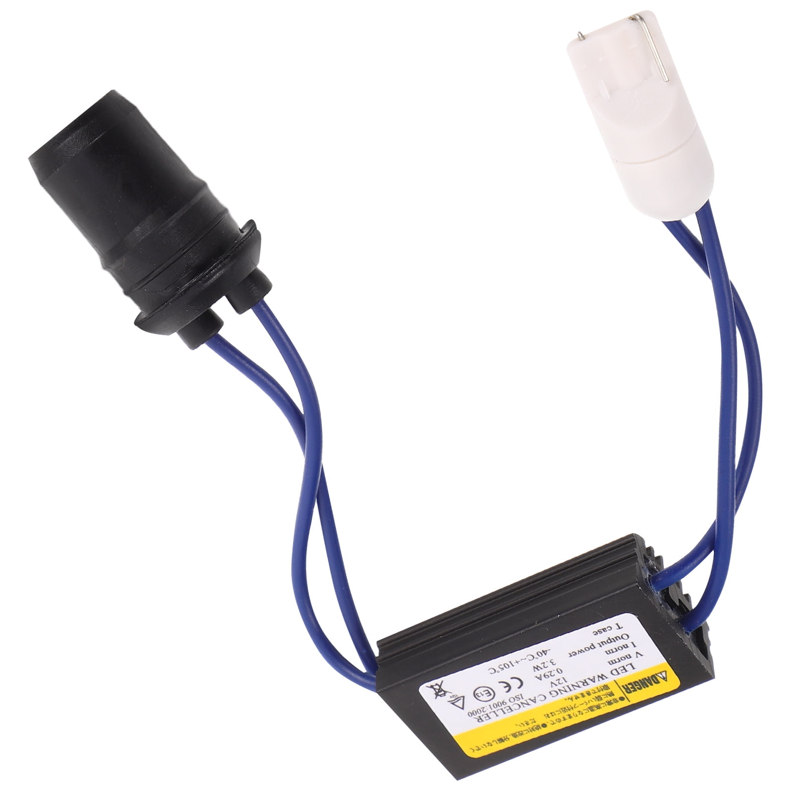 Masteelf LED Headlight Decoder Harness Flicker Stopper Skirting Board ...