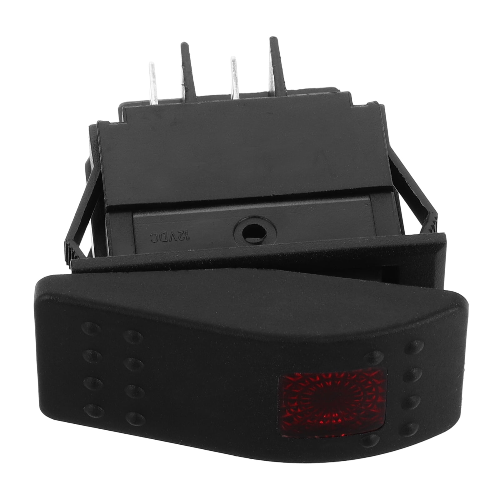 Masteelf LED Light Bar Rocker Switch 4 Pin Universal Toggle Switch ...