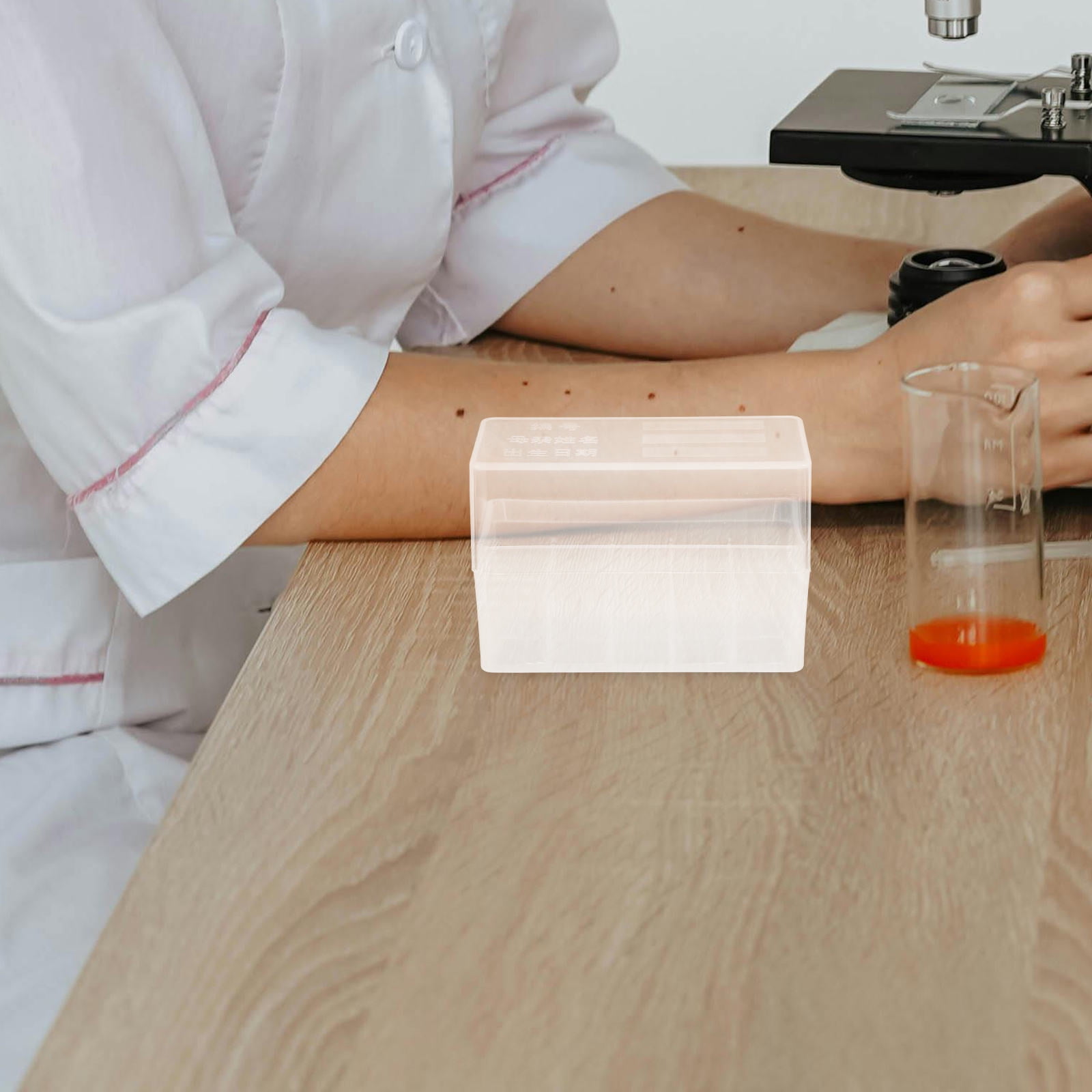 Masteelf Lab Freezer Rack for Test Tubes Sample Storage Container for ...